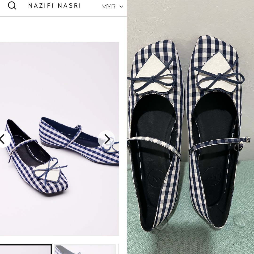 Nazifi Nasri Love Flat, Women's Fashion, Footwear, Flats on Carousell