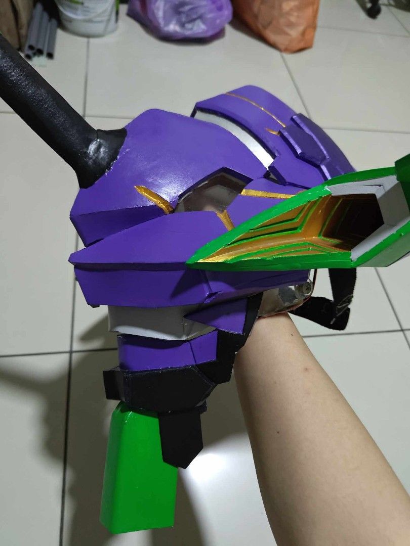 Neon Genesis Evangelion EVA-01 Cosplay Armor, Hobbies & Toys ...
