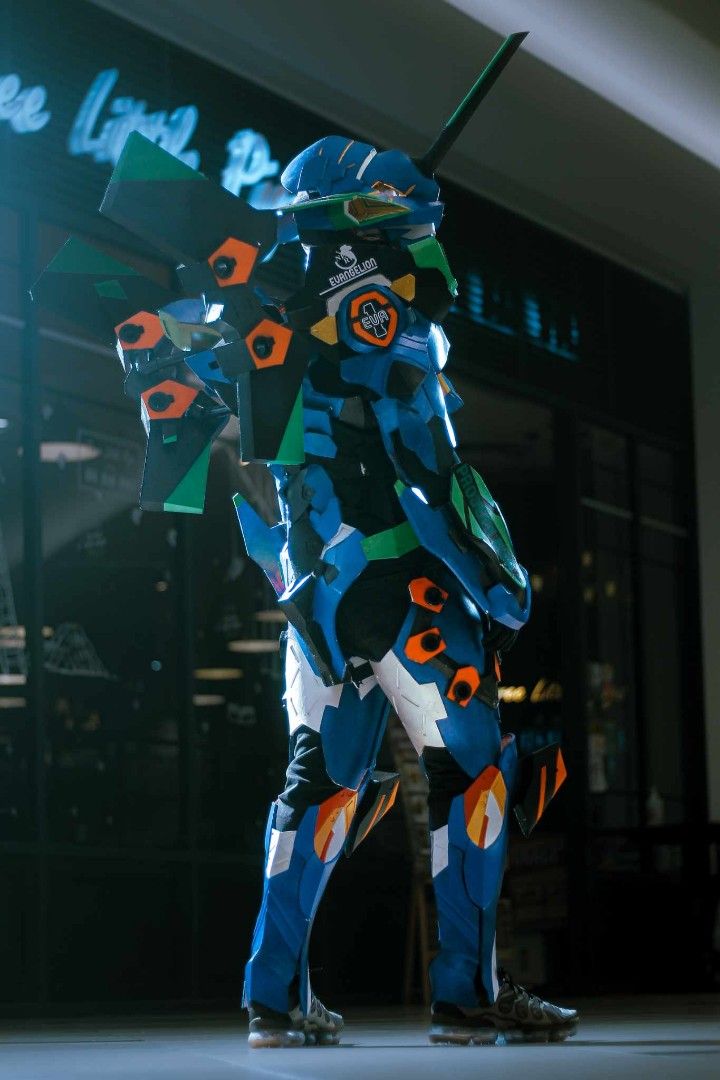 Neon Genesis Evangelion EVA-01 Cosplay Armor, Hobbies & Toys ...