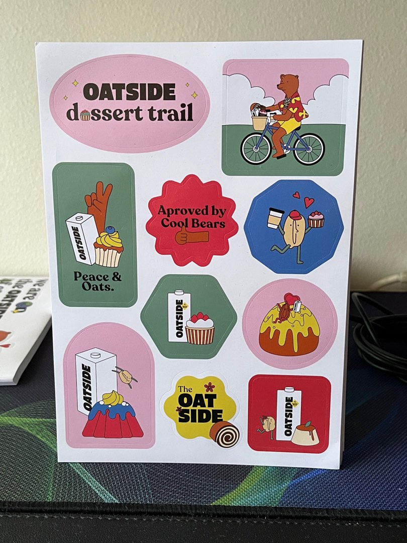 OATSIDE STICKERS, Hobbies & Toys, Collectibles & Memorabilia, Stamps ...