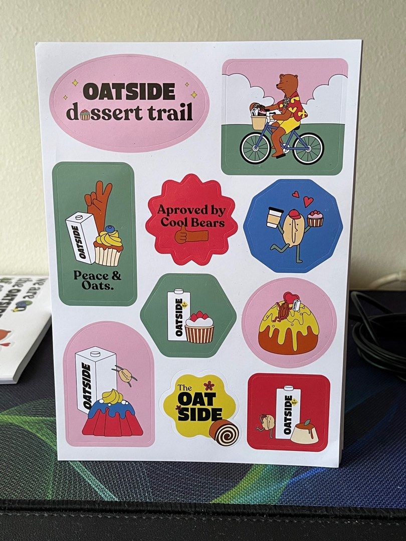 OATSIDE STICKERS, Hobbies & Toys, Collectibles & Memorabilia, Stamps ...