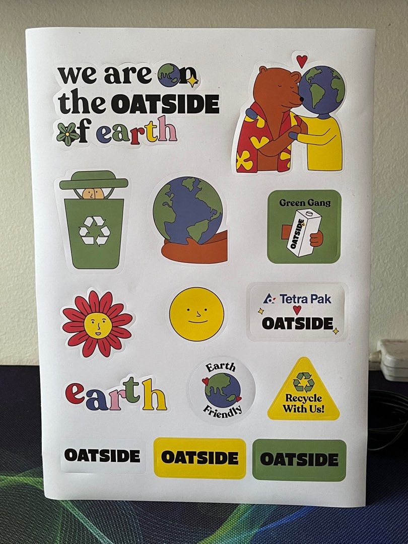 OATSIDE STICKERS, Hobbies & Toys, Collectibles & Memorabilia, Stamps ...