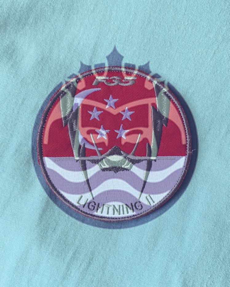 patch - 2024 - f-35 lightning ii patch singapore flag rsaf airshow 2024 ...