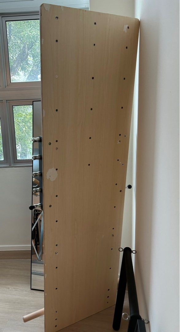 Pilates wall springboard, Sports Equipment, Exercise & Fitness, Toning ...