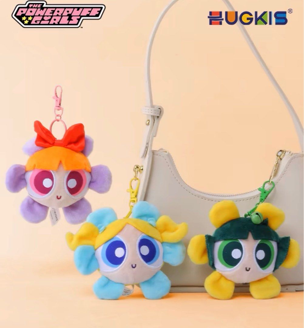 POWERPUFF GIRLS CHARM PULSHIE FLOWER VERSION, Hobbies & Toys, Toys ...