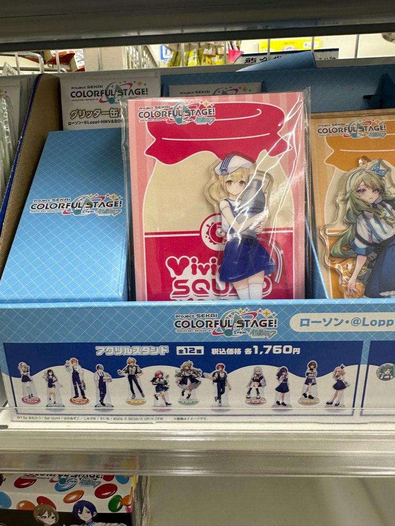 Project Sekai Colorful Stage Hatsune Miku PJSK Lawson Acrylic Stands ...