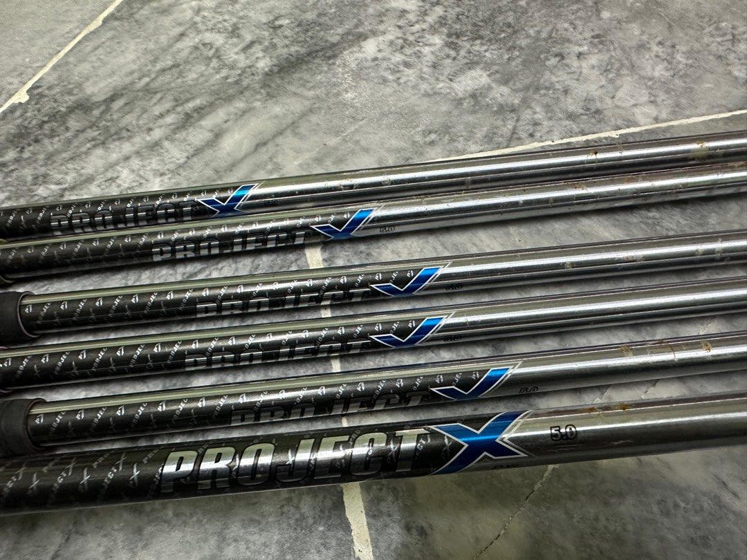 Project x pxi 5.0 iron shaft w-5 flex r with grip, Sports Equipment ...