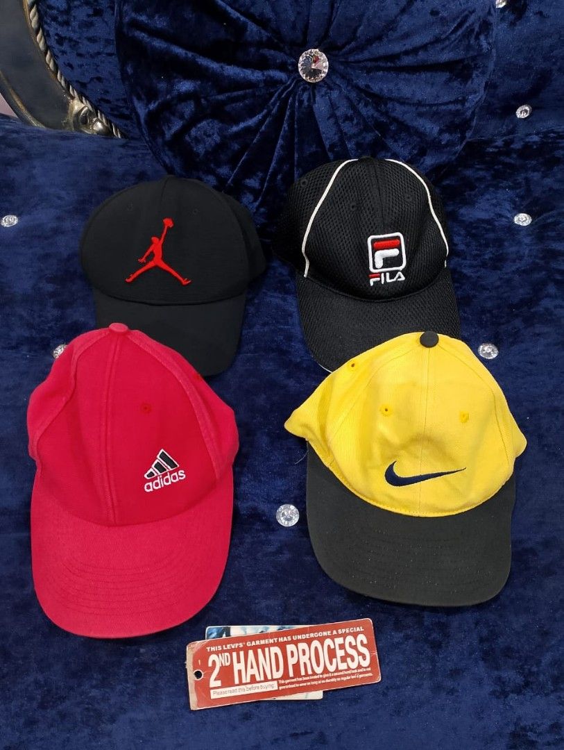 Rare cap topi AJ NIKE ADIDAS FILA COMBO 90s TERMURAH DIDUNIA RAYA RAYA ...
