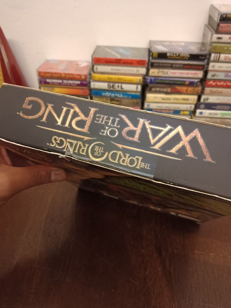 Rare Sealed Vintage PC Games Lord Of The Ring War of The Ring Sierra CD ...