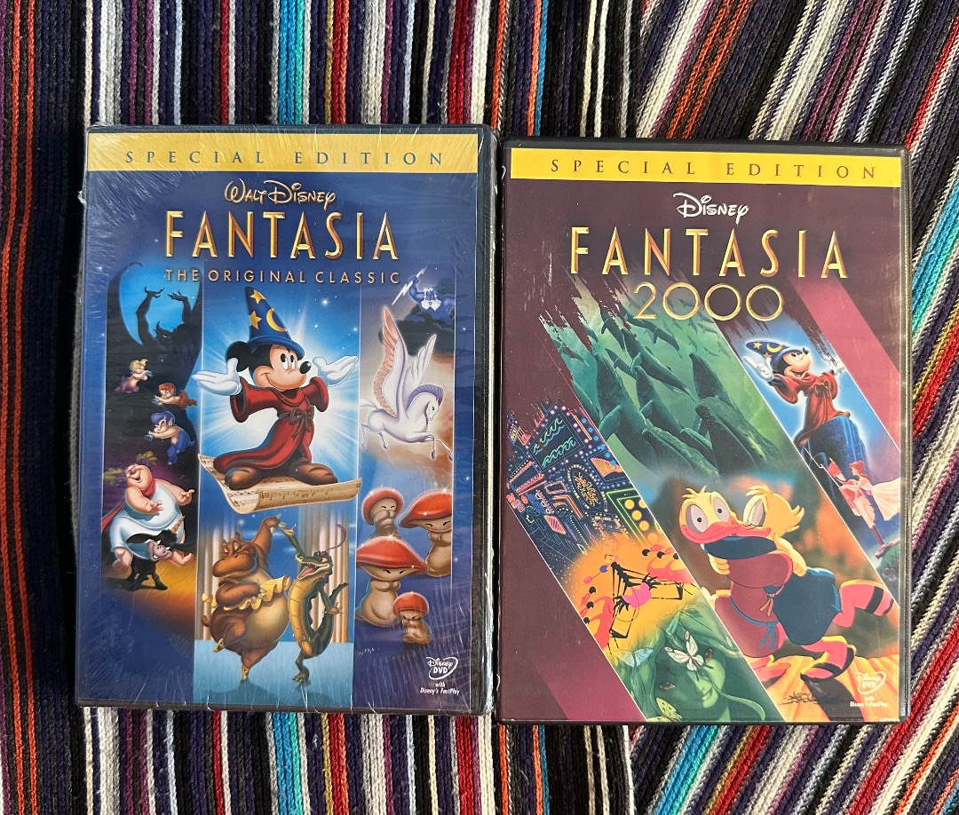 -RARE- Special Edition Disney - Mickey Mouse - Fantasia and Fantasia ...
