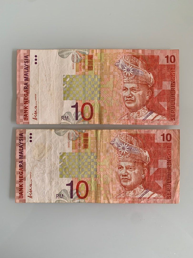 Rm10 Malaysian old notes. 1999, Hobbies & Toys, Collectibles ...