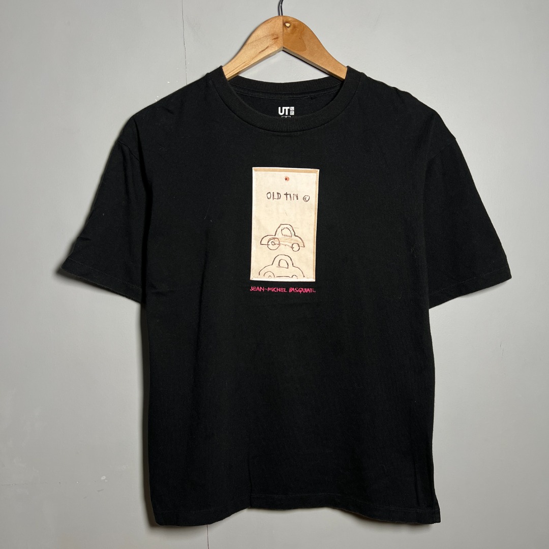 RM-150 Uniqlo UT Women's Jean-Michel Basquiat Shirt, Women's Fashion, Tops, Shirts on Carousell