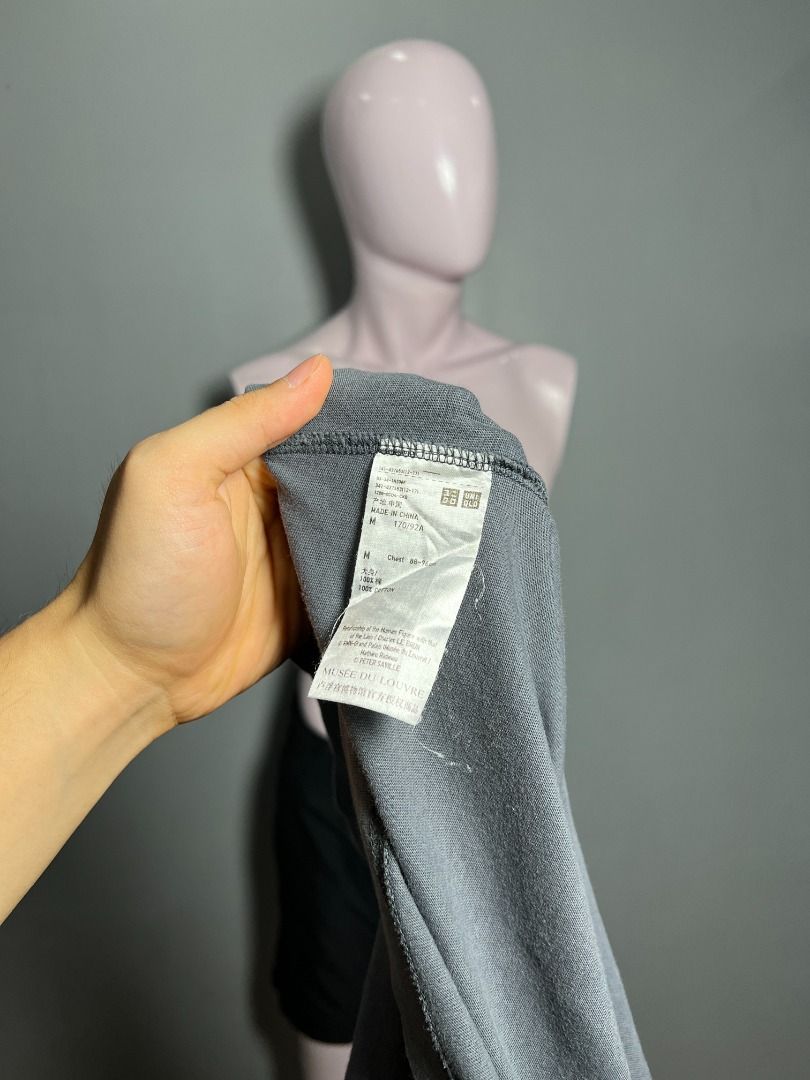 RM-156 Uniqlo UT Musee Du Louvre x Peter Saville Shirt, Men's Fashion, Tops & Sets, Tshirts ...