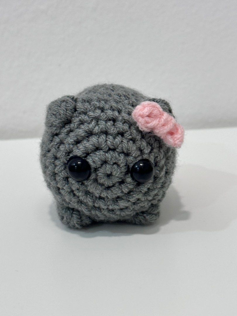 Sad Hamster Meme Crochet, Hobbies & Toys, Stationery & Craft, Handmade ...