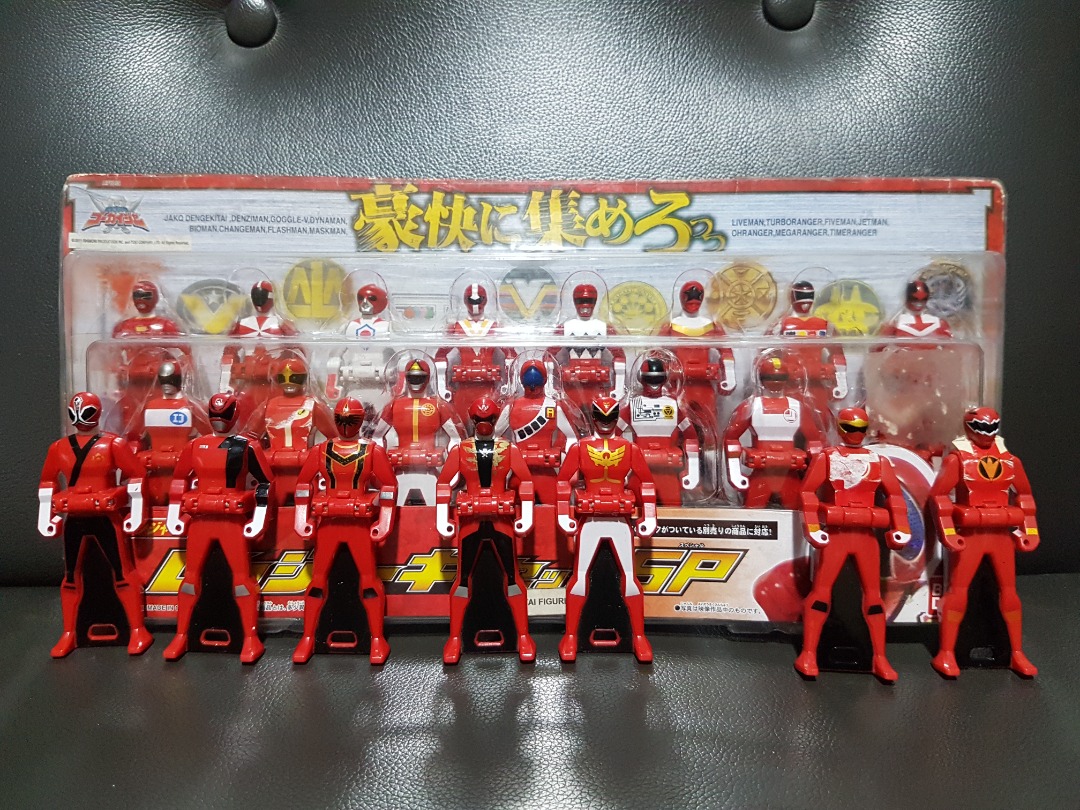 Sentai Red Ranger Keys Set Gokaiger, Hobbies & Toys, Toys & Games on ...