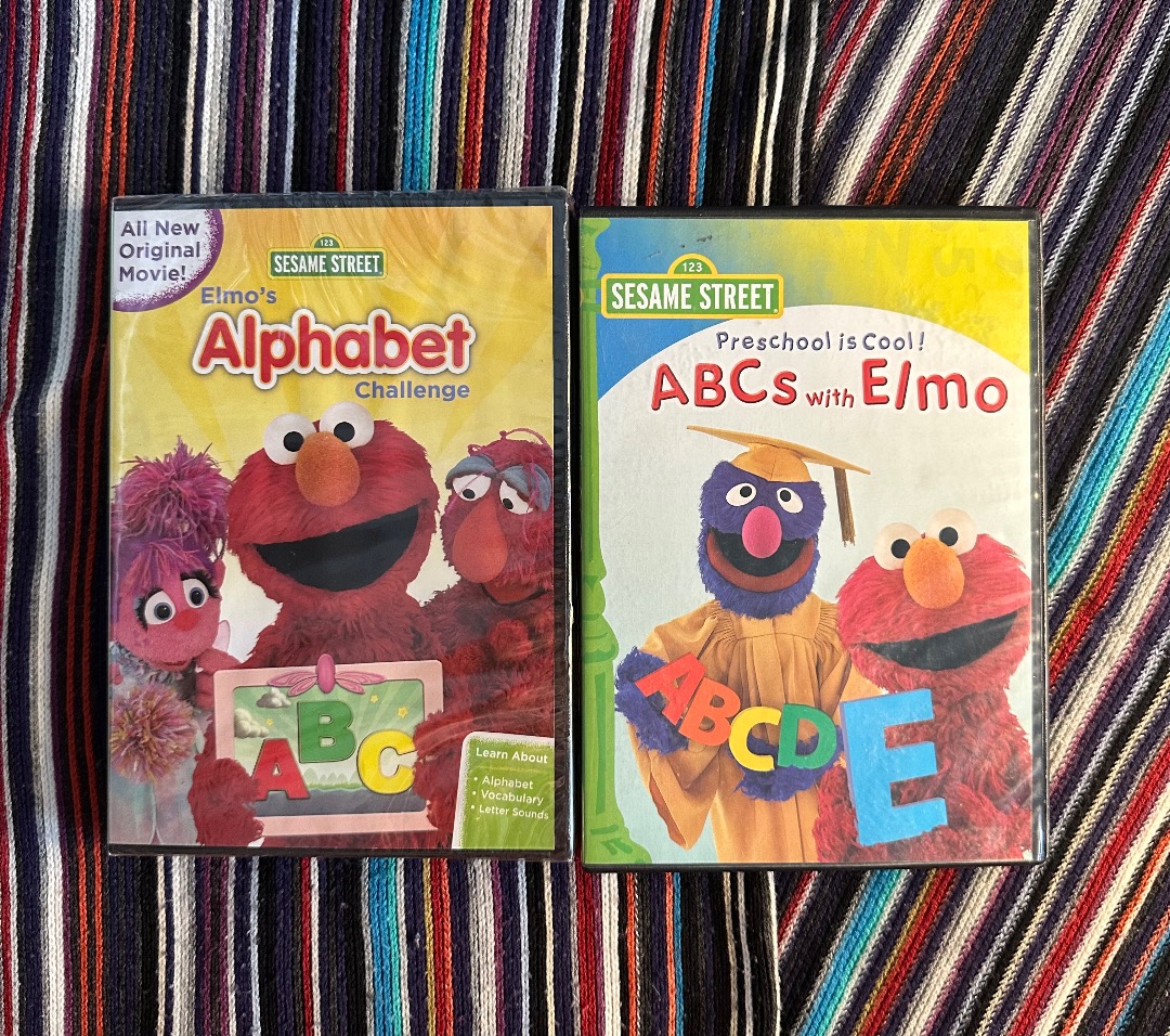Sesame Street - Elmo - (Set of 2) - All Original DVDs - 175 Only ...