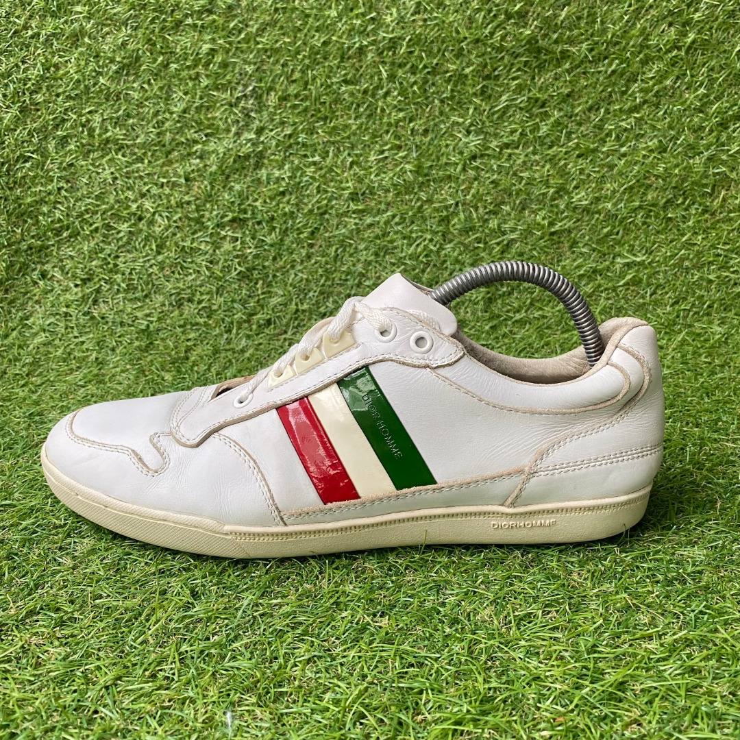 Sneakers CD Italian Flags White Bekas Made In Italy, Fesyen Pria ...