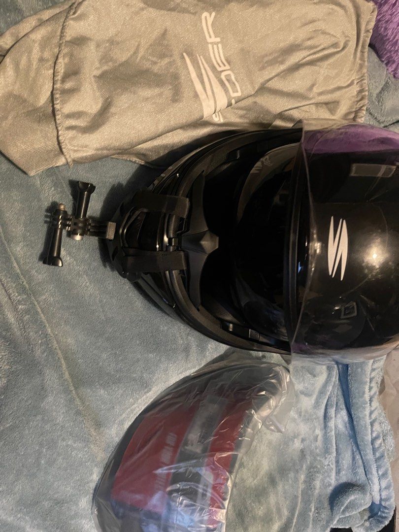 Spyder Modular Helmet with Dual Visor Arrow PD Series in Black ...