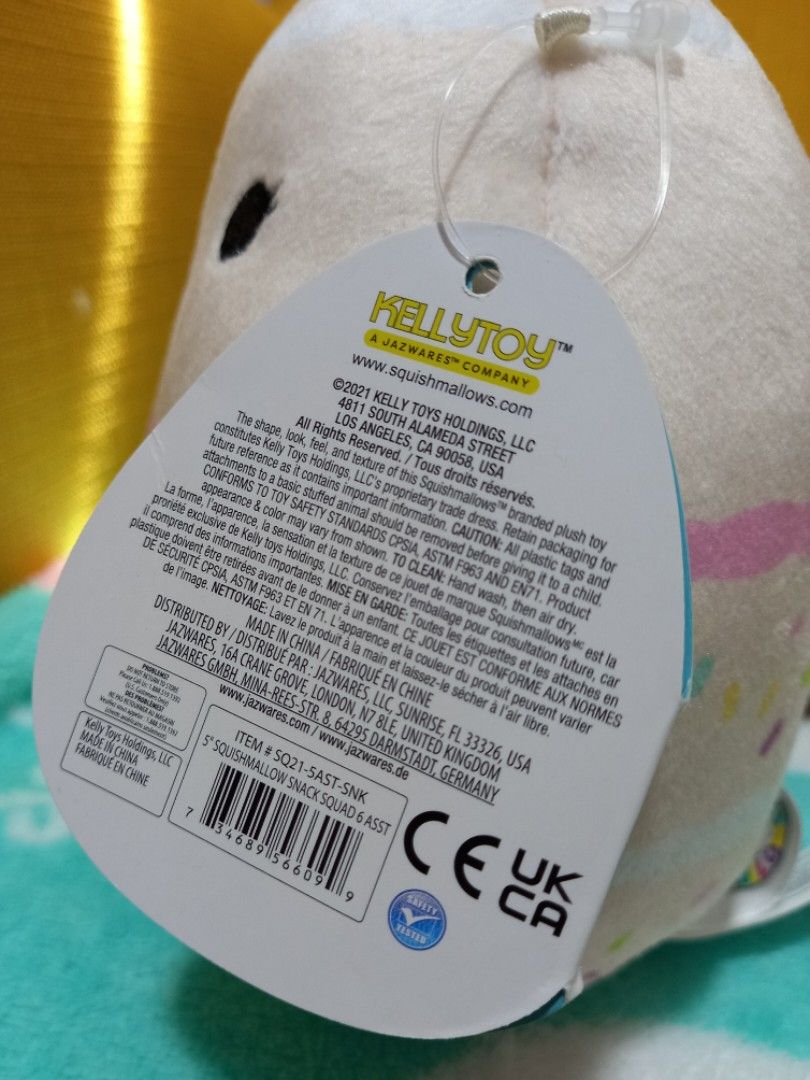 Squishmallows Dorina the birthday cake 5 inch stuffed toy plushie ...