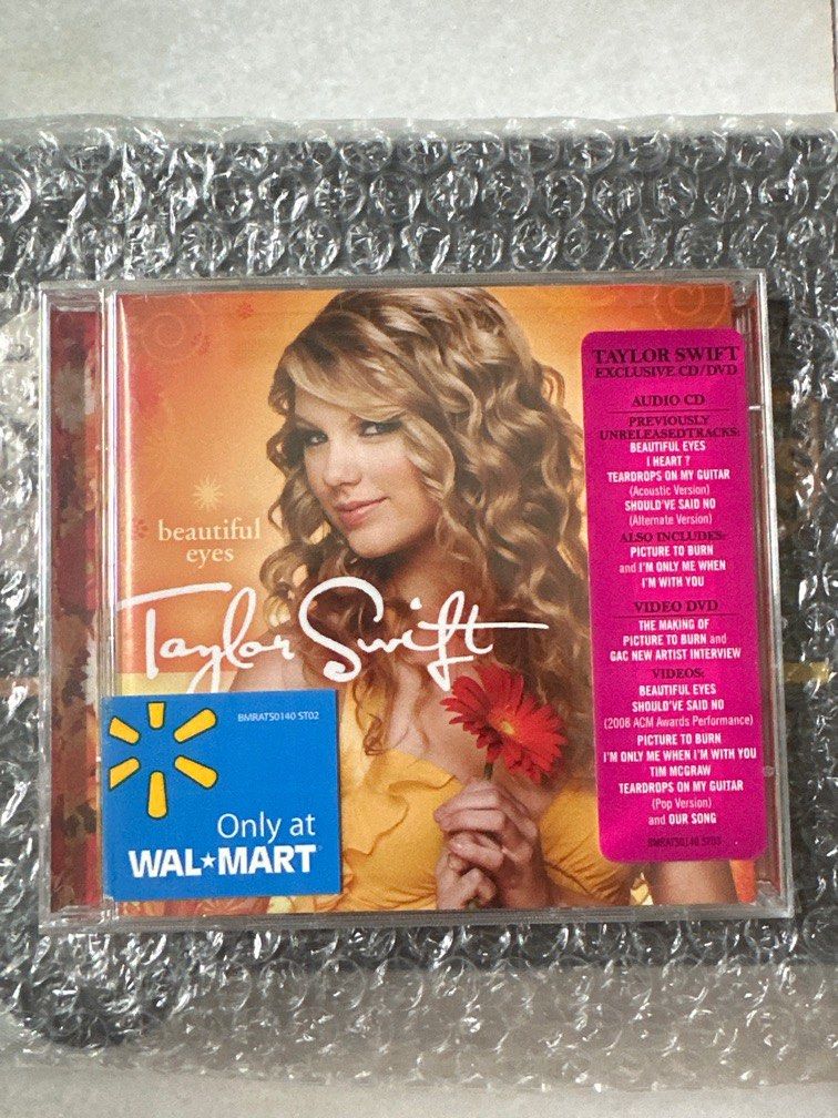 taylor swift beautiful eyes cd, Hobbies & Toys, Music & Media, CDs ...