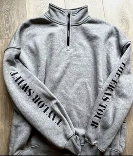 Taylor Swift Eras Tour Quarter Zip Sweater Large, Women's Fashion ...