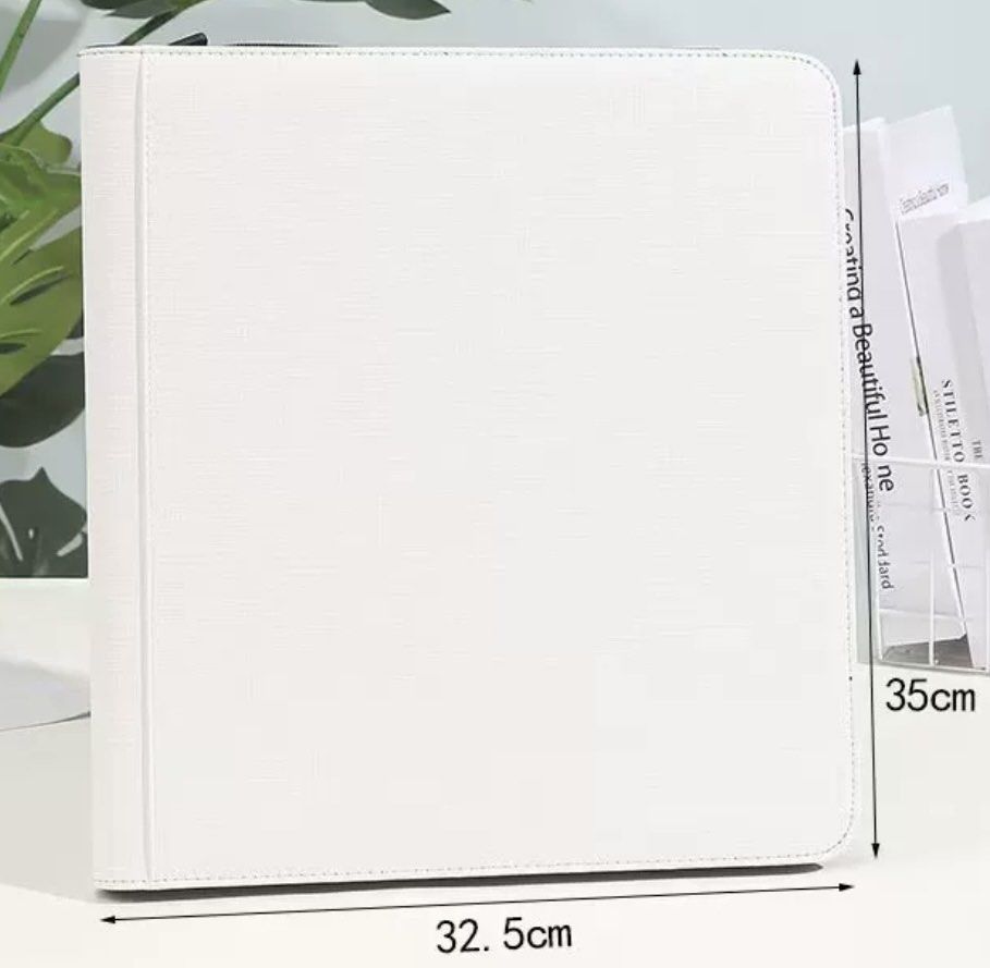 TCG 9 and 12 Pocket Zipped Card Binder - 360 pockets & 480 pockets ...