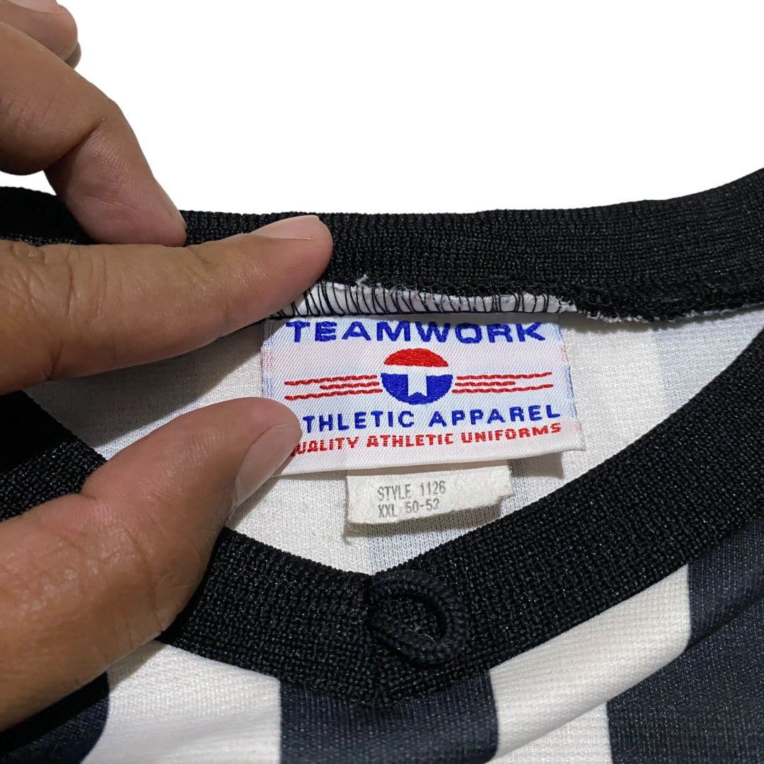 Teamwork apparel vintage referee basketball, Fesyen Pria, Pakaian ...