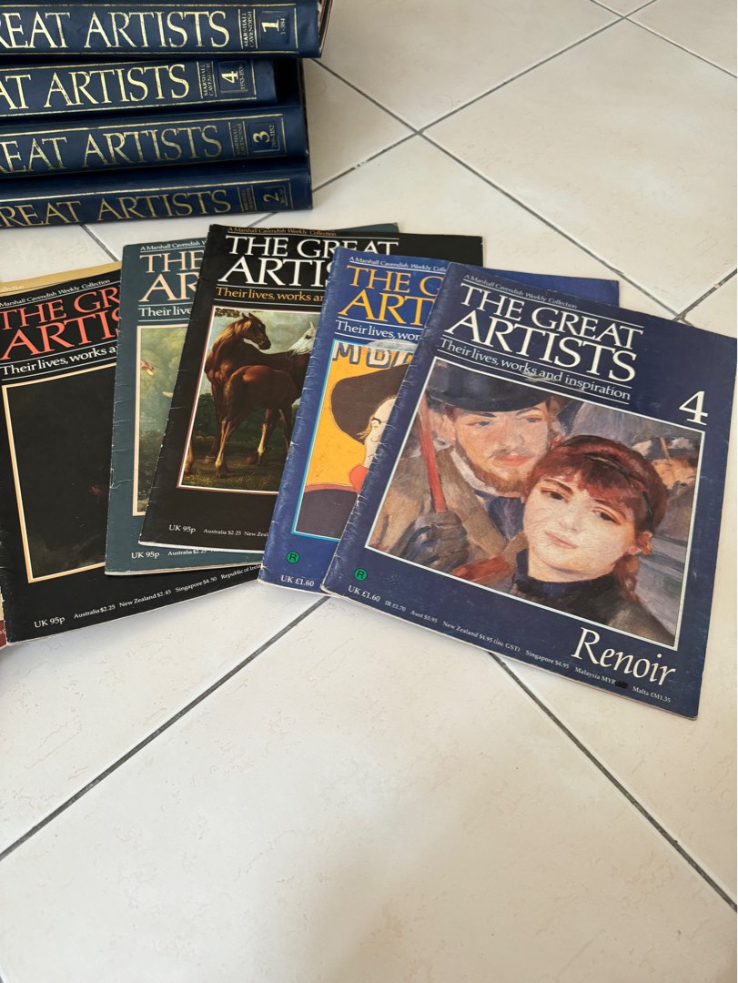 The Great Artists magazines@ booklets, Hobbies & Toys, Books ...