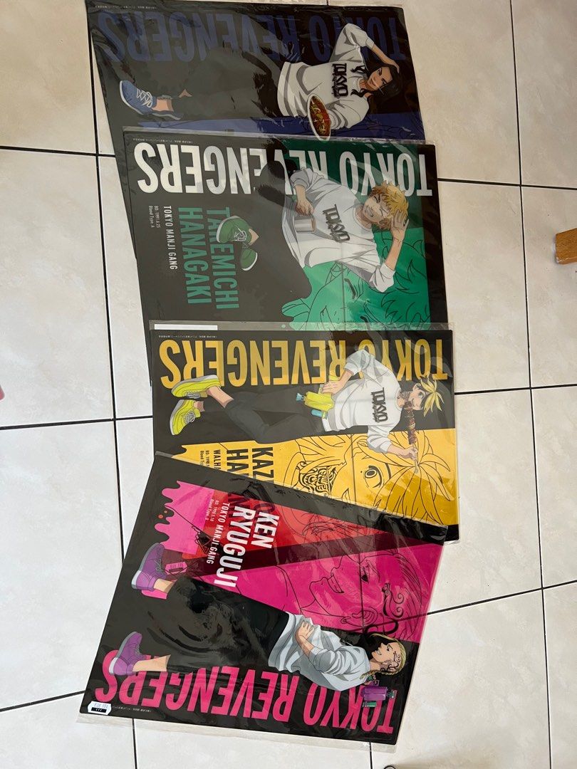 Tokyo revengers large poster plastic, Hobbies & Toys, Collectibles ...