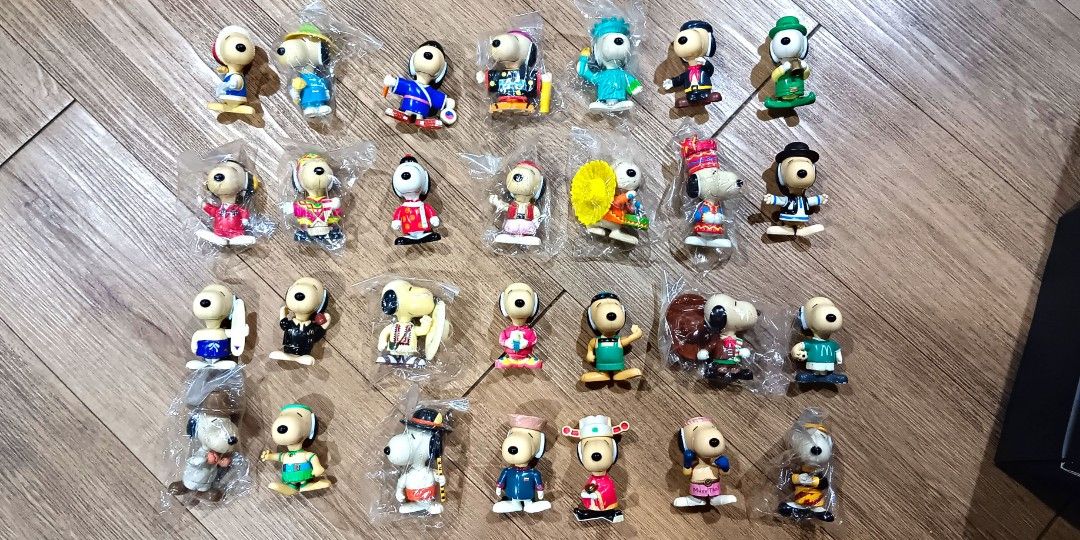 vintage 1999 Mcdonalds Mcd Snoopy Around The World Tour 2 collection ...