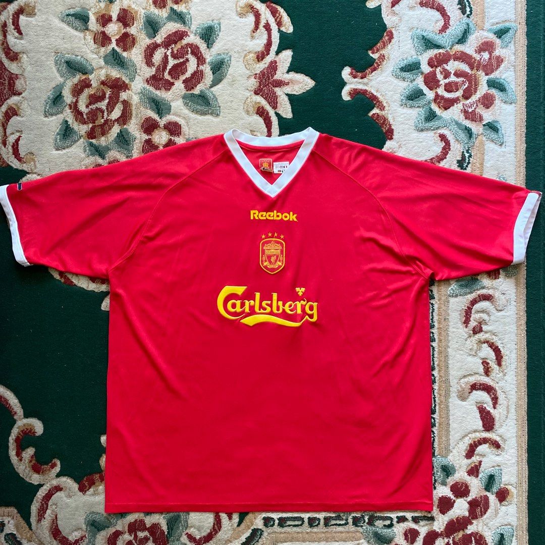 Vintage Reebok 2003 Liverpool Home Jersey, Men's Fashion, Activewear on ...