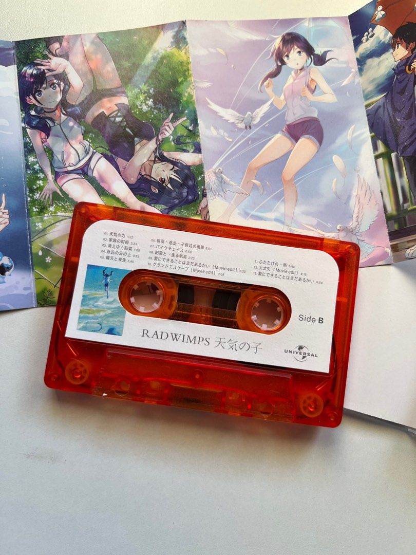 Weathering With You Cassette, Hobbies & Toys, Music & Media, CDs & DVDs ...