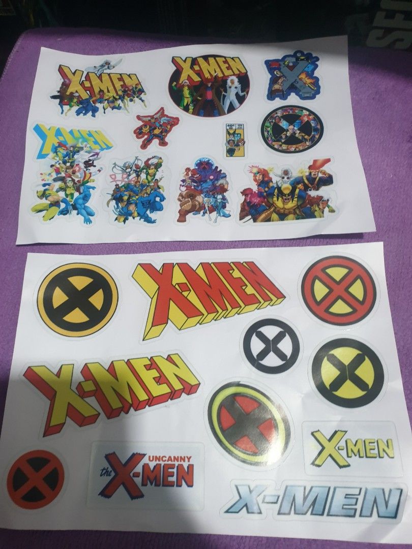 X-men stickers decals marvel, Hobbies & Toys, Stationary & Craft, Art ...