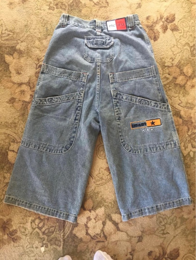 Y2K BIG POCKET JORTS BY PIENFU JNCO STYLE, Men's Fashion, Bottoms ...