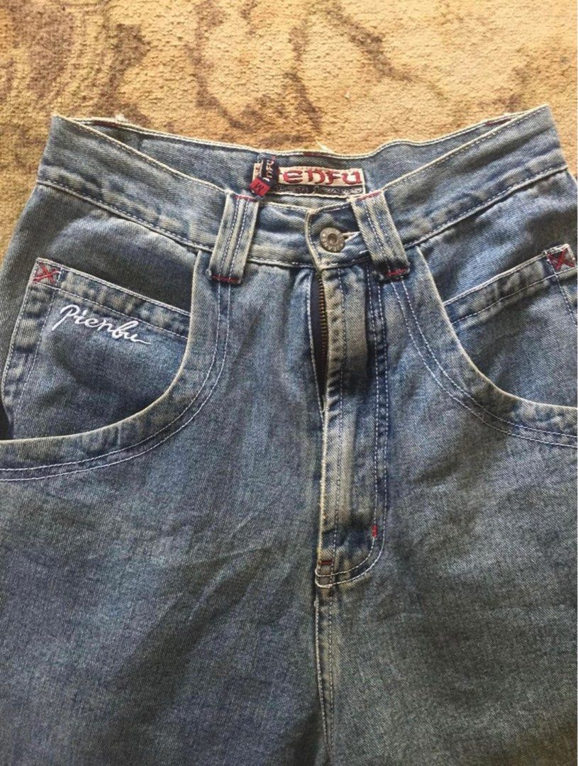 Y2K BIG POCKET JORTS BY PIENFU JNCO STYLE, Men's Fashion, Bottoms ...