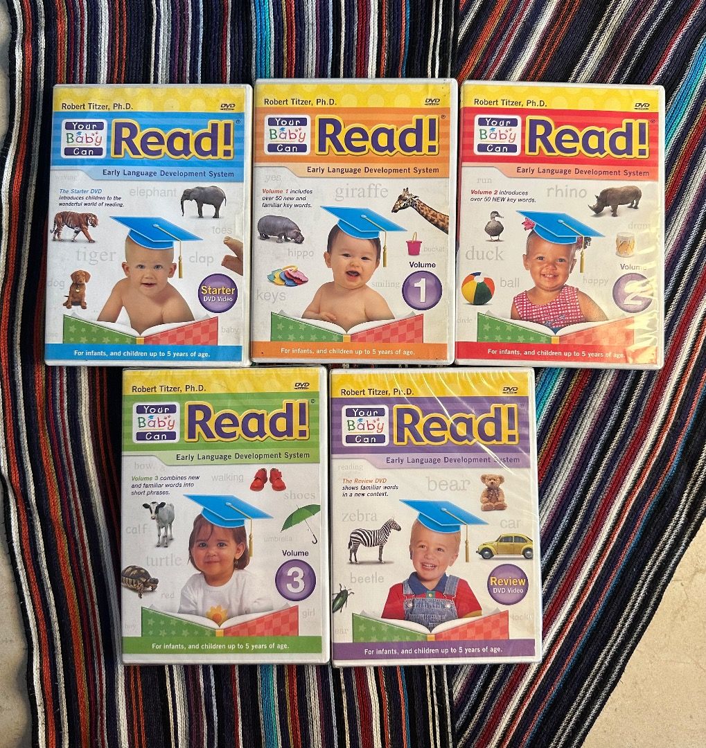 Your Baby Can Read - All Original DVD set - P450 Only!!, Hobbies & Toys ...