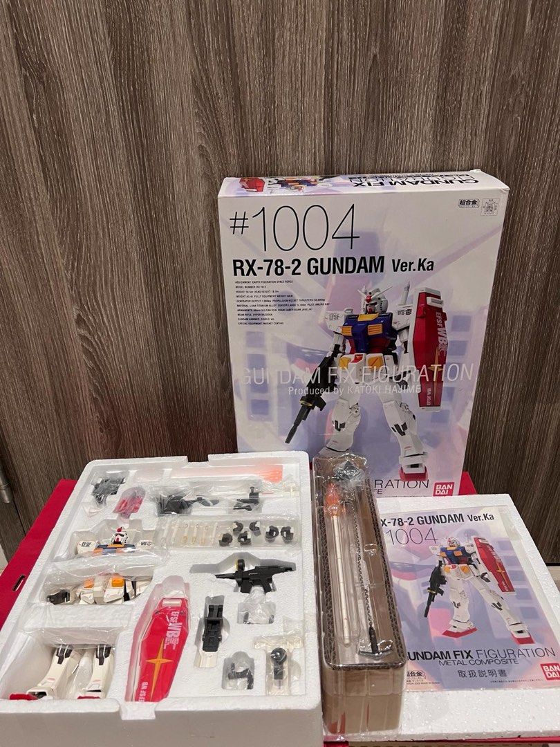 #1004 RX-78-2 Gundam Ver. Ka, Hobbies & Toys, Toys & Games on Carousell