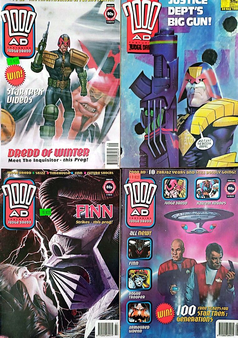 200AD-JUDGE DREDD-COMIC, Hobbies & Toys, Books & Magazines, Comics ...