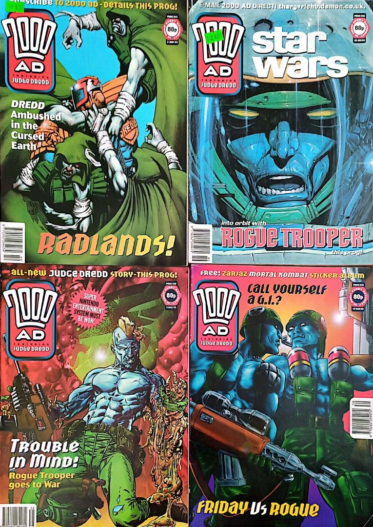 200AD-JUDGE DREDD-COMIC, Hobbies & Toys, Books & Magazines, Comics ...