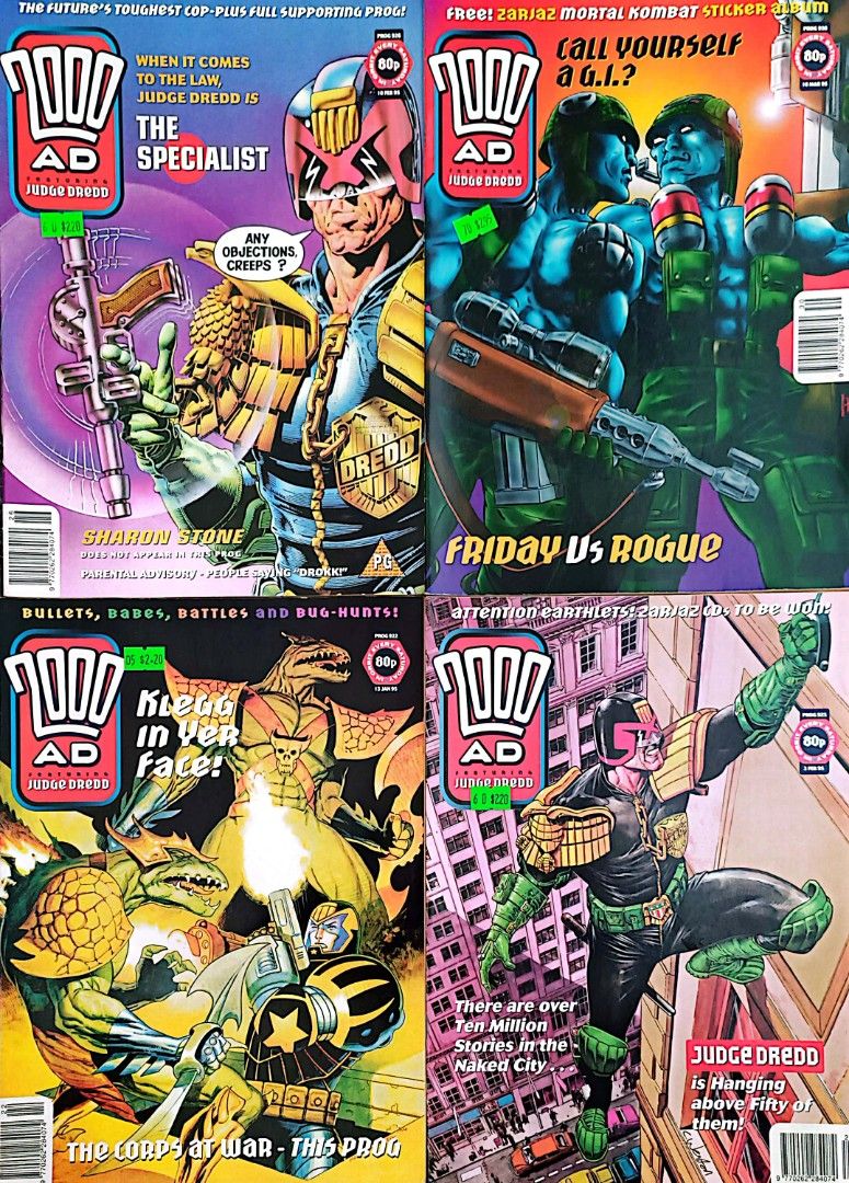 200AD-JUDGE DREDD-COMIC, Hobbies & Toys, Books & Magazines, Comics ...
