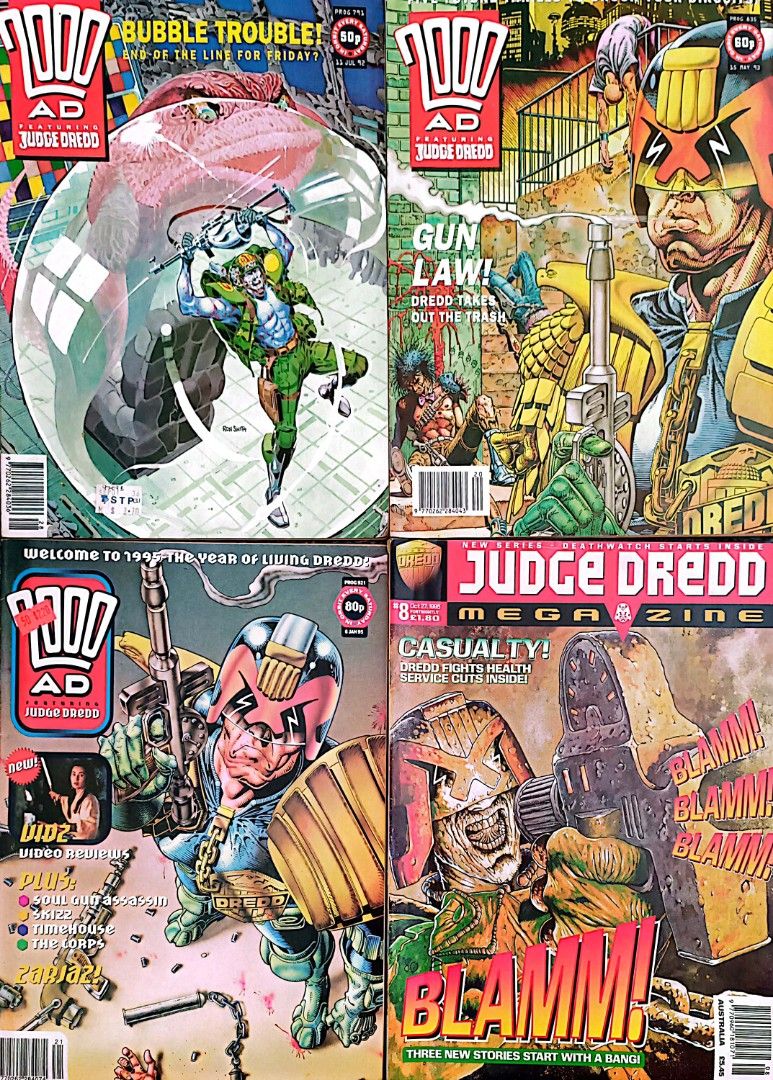 200AD-JUDGE DREDD-COMIC, Hobbies & Toys, Books & Magazines, Comics ...