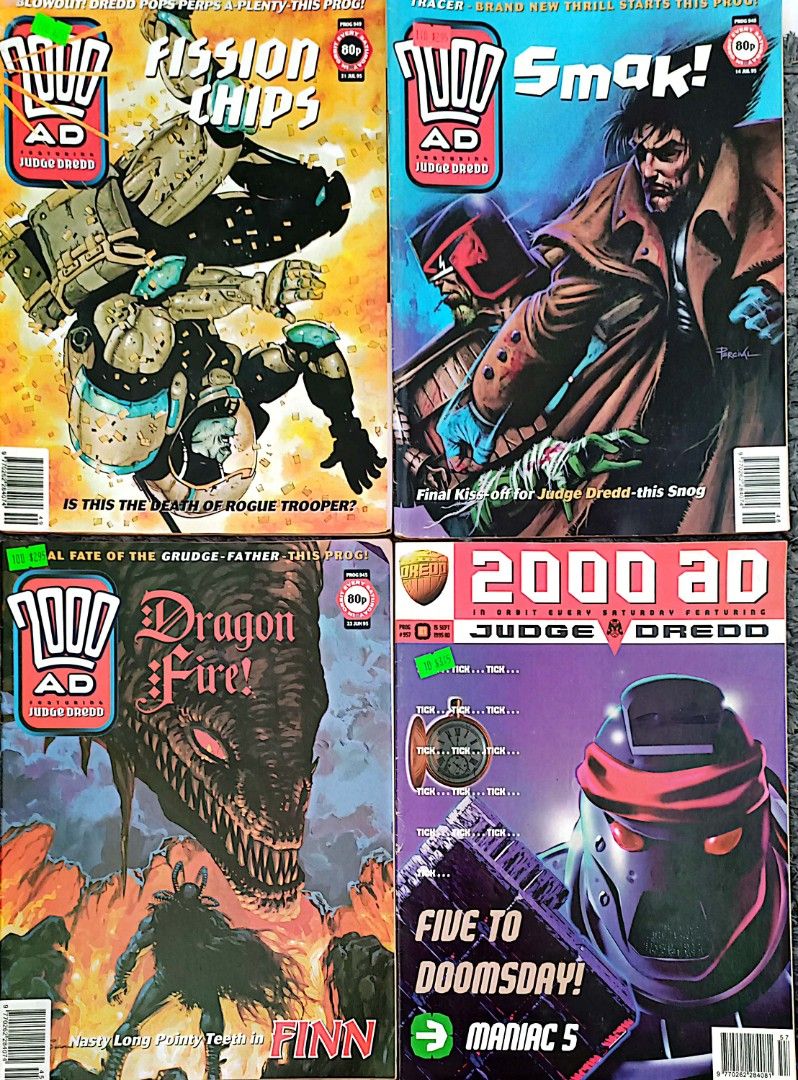 200AD-JUDGE DREDD-COMIC, Hobbies & Toys, Books & Magazines, Comics ...