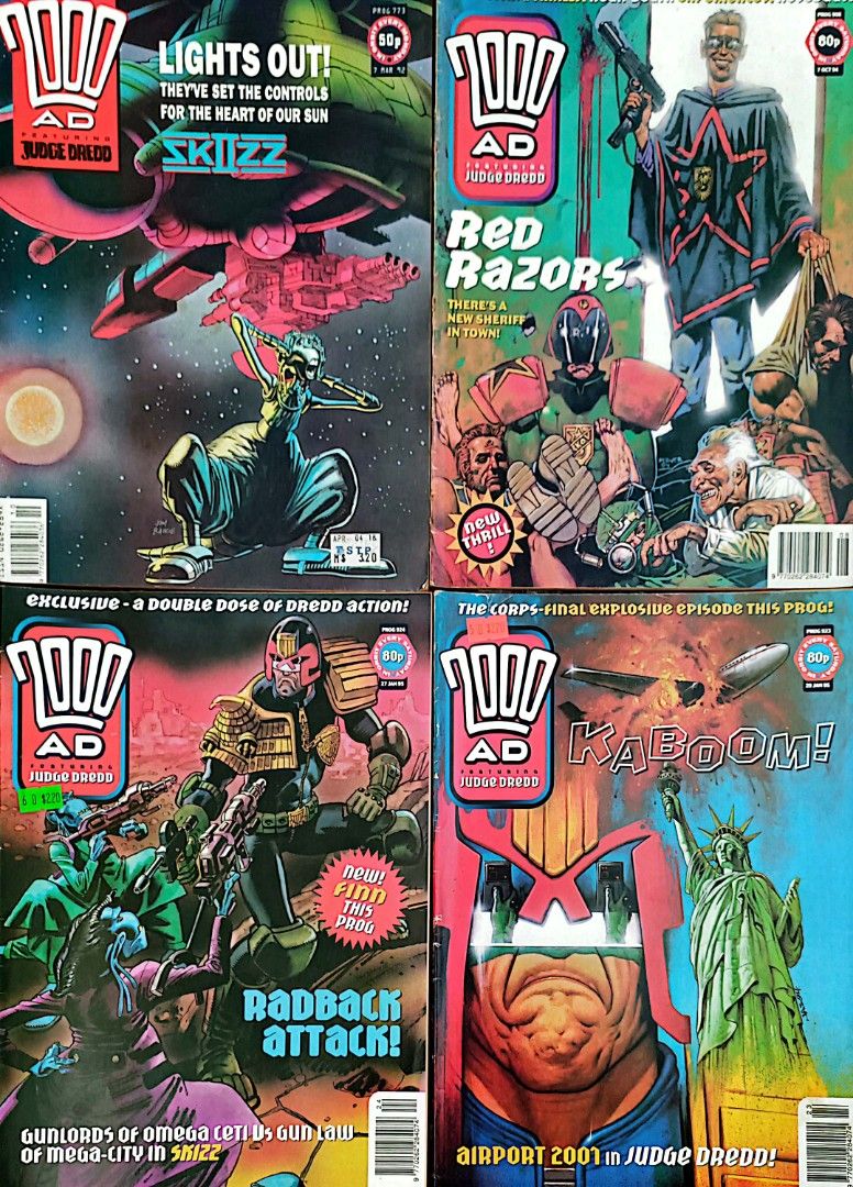 200AD-JUDGE DREDD-COMIC, Hobbies & Toys, Books & Magazines, Comics ...