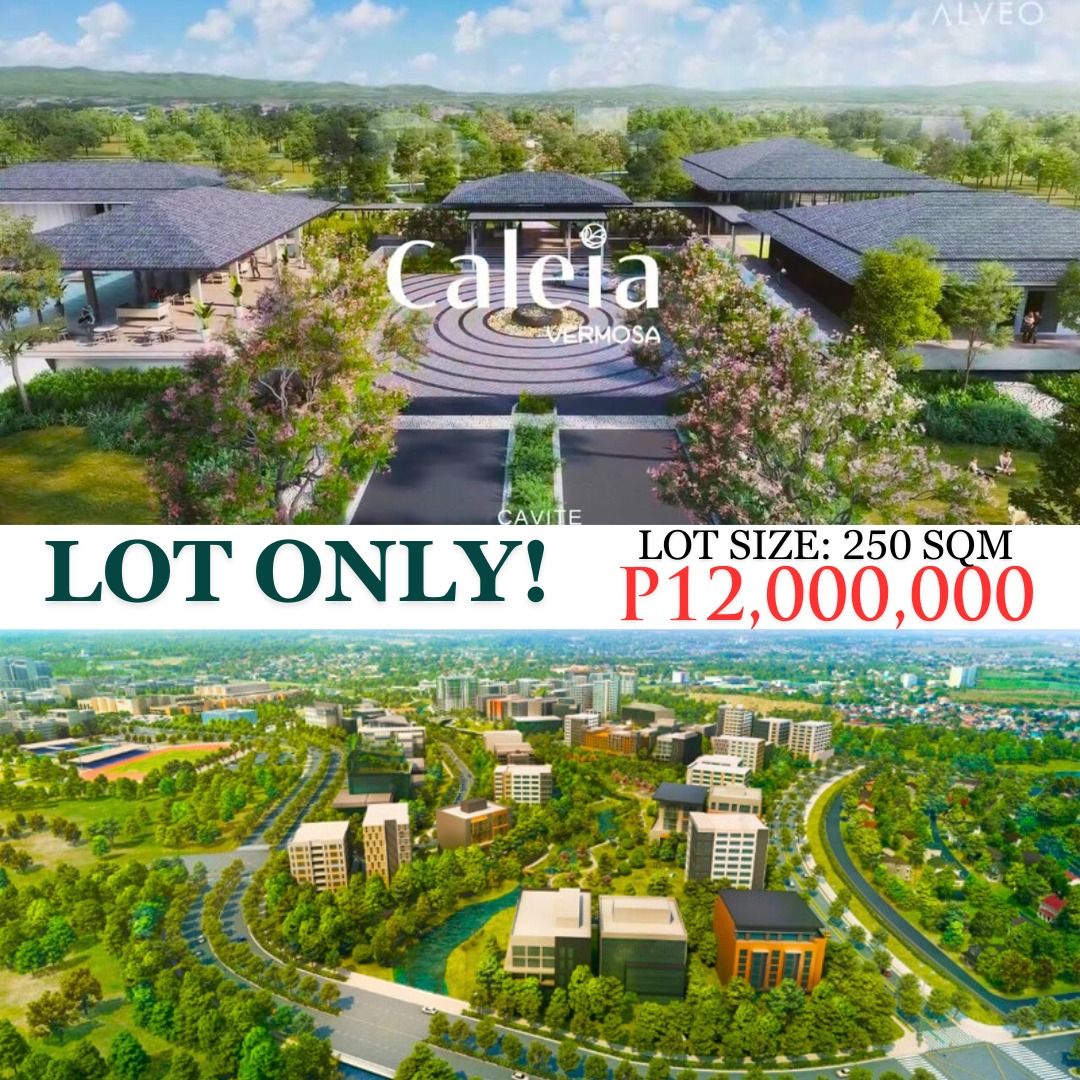 250sqm Lot for sale at Caleia Vermosa By Alveo Land | Vermosa Imus ...