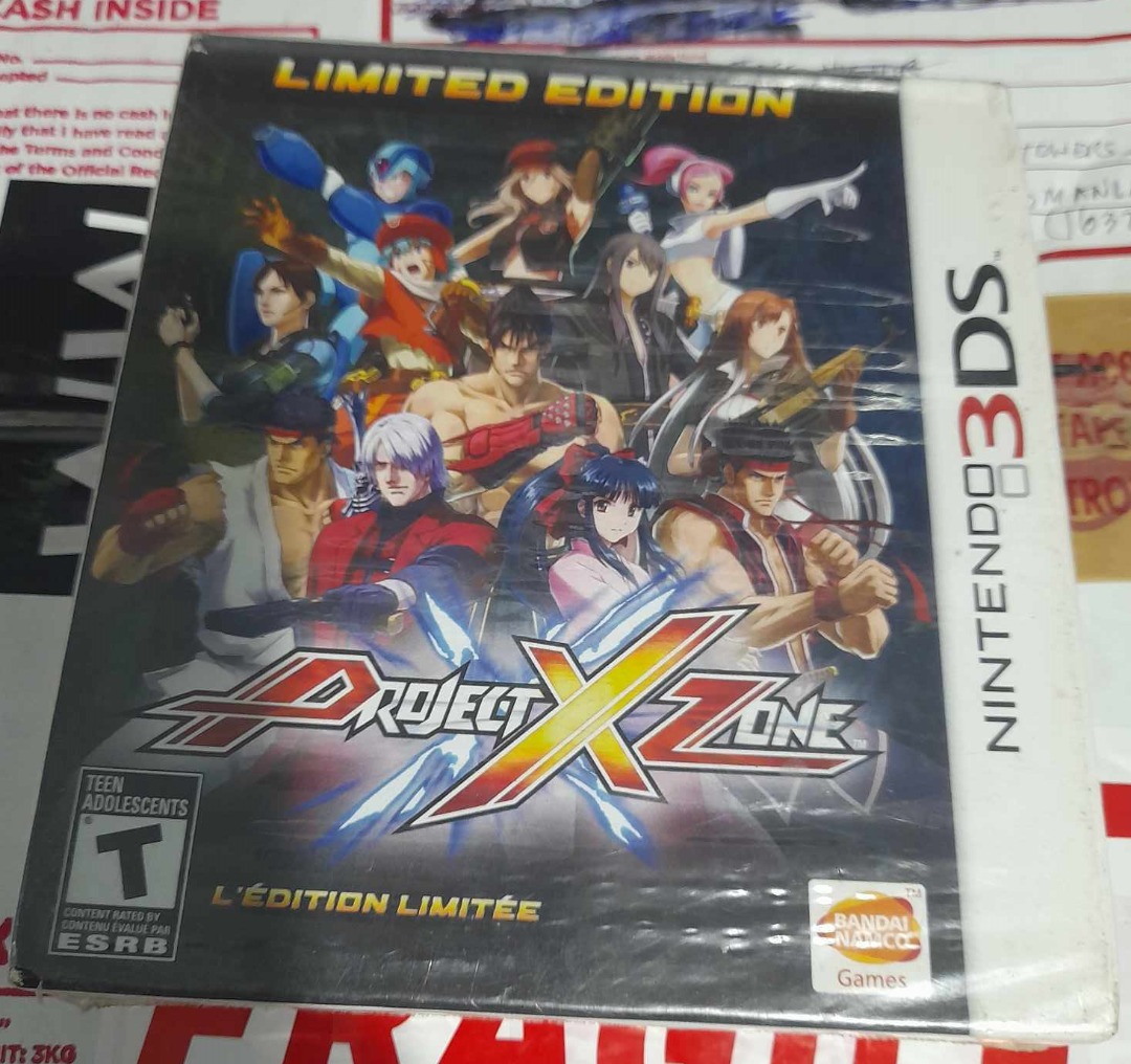 3DS Project X Zone Set ( 1 LE & 2), Video Gaming, Video Games, Nintendo ...