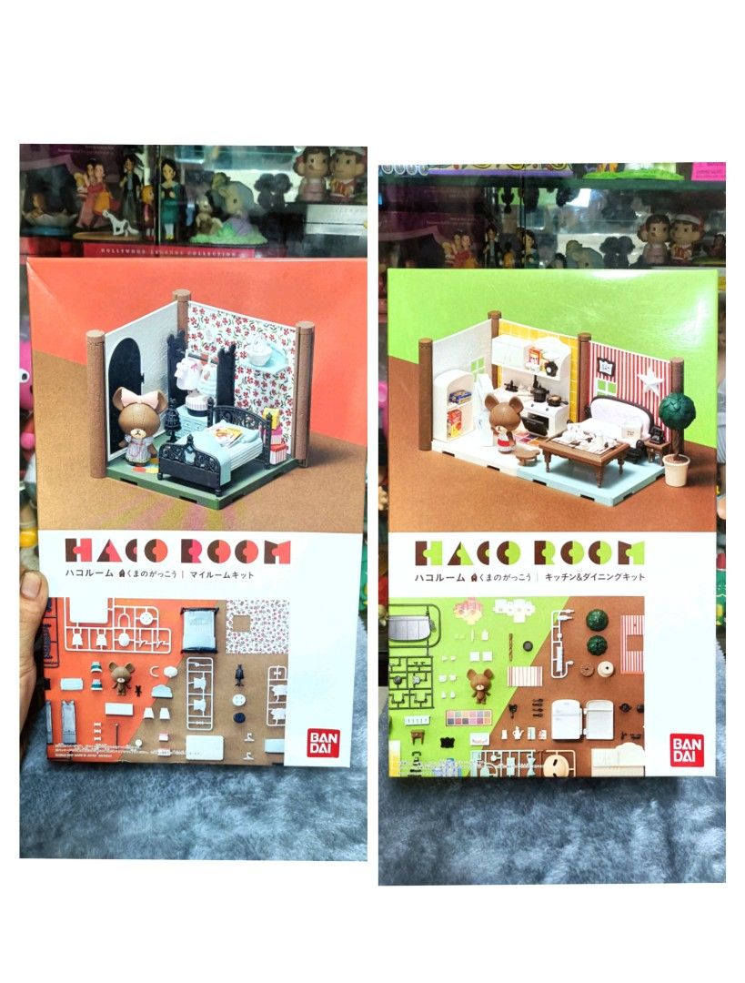 正版/日本 BANDAI HACO ROOM 小熊學校 模型, 書籍、休閒與玩具, 玩具、公仔、桌遊在旋轉拍賣