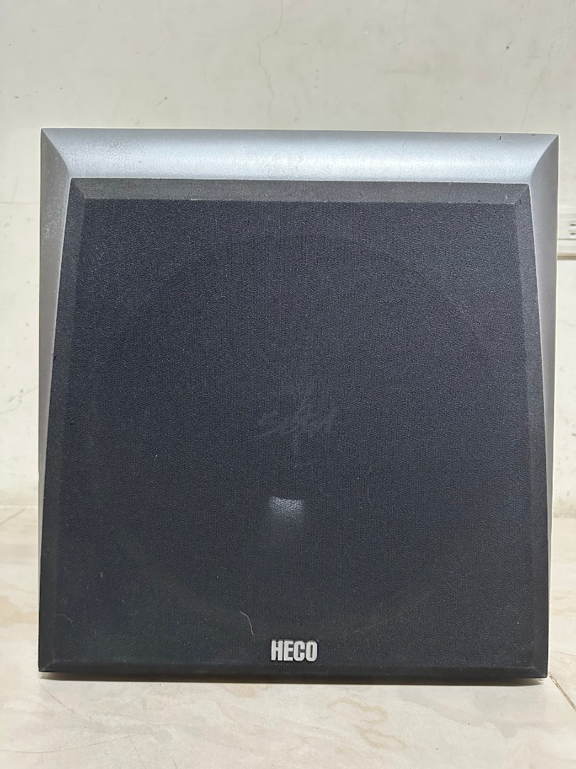 德國 HECO SLAM 12A 12吋單體 主動式重低音 音響喇叭 家庭劇院 看電影聽音樂超棒, 耳機及錄音音訊設備, Soundbar ...