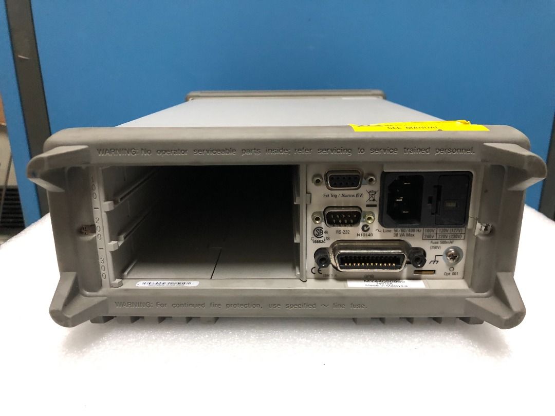 Agilent / HP 34970A Data Acquisition / Data Logger Switch Unit with DMM ...
