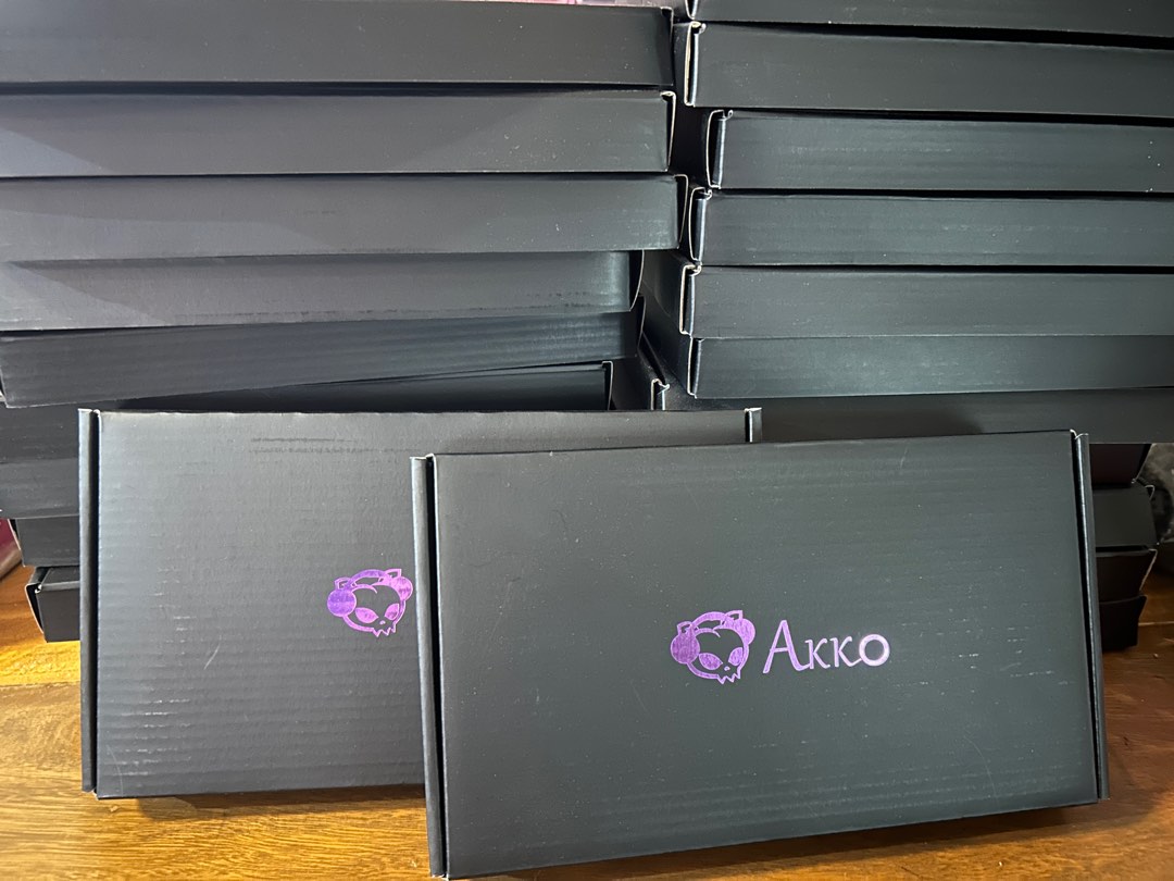 Akko Mechanical Switch BOX ONLY, Everything Else, Others on Carousell