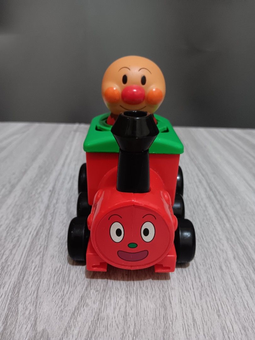 Anpanman Push Windup SL Train, Hobbies & Toys, Toys & Games on Carousell